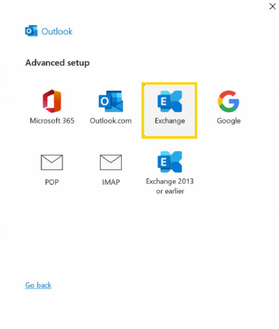How to add a account to Outlook Classic
