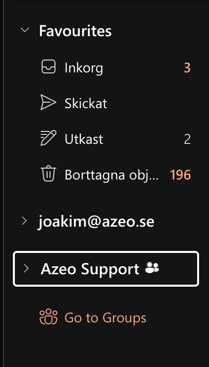 Hur du lägger till en delad postlåda i Outlook